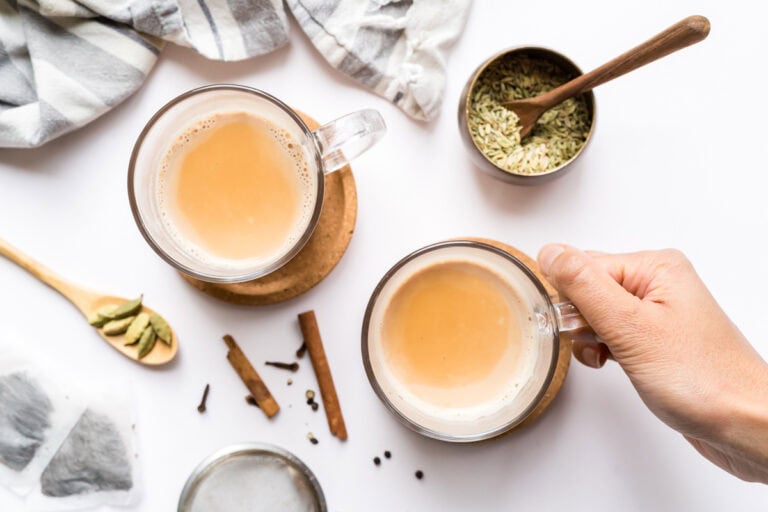 Easy Authentic Masala Chai [+ toddler friendly milk chai] - Happy Healthy Eaters