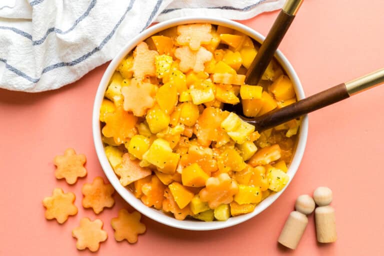 Easy Toddler-Friendly Fruit Salad with a Nutrition Boost - Happy ...